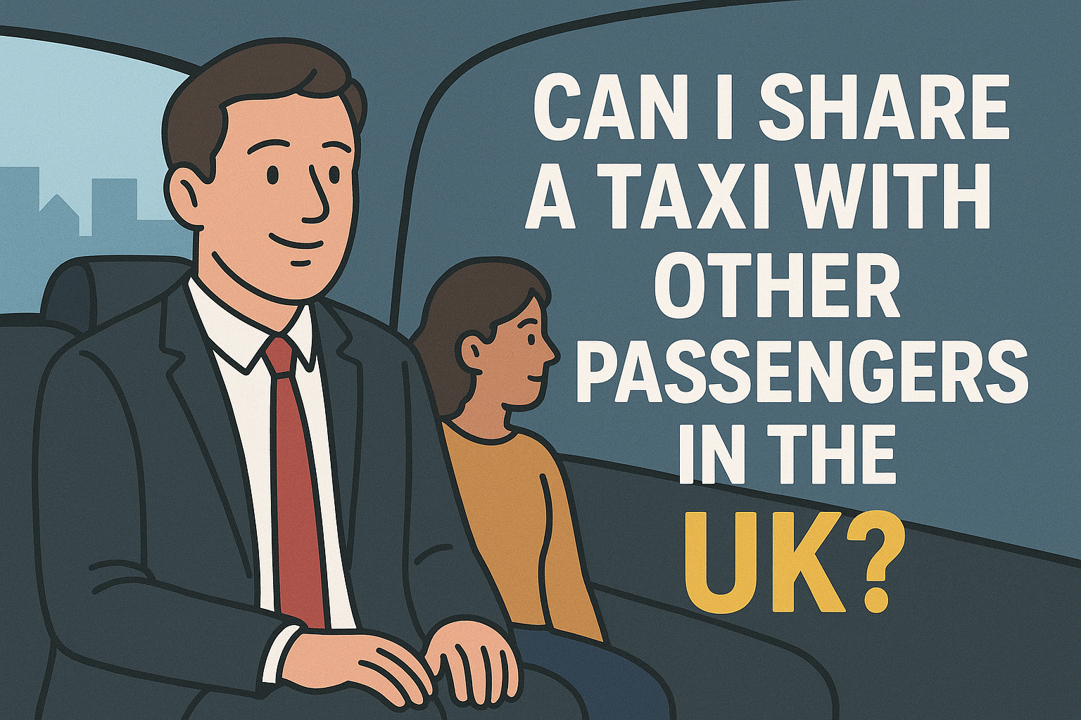 Can I Share a Taxi With Other Passengers in the UK?