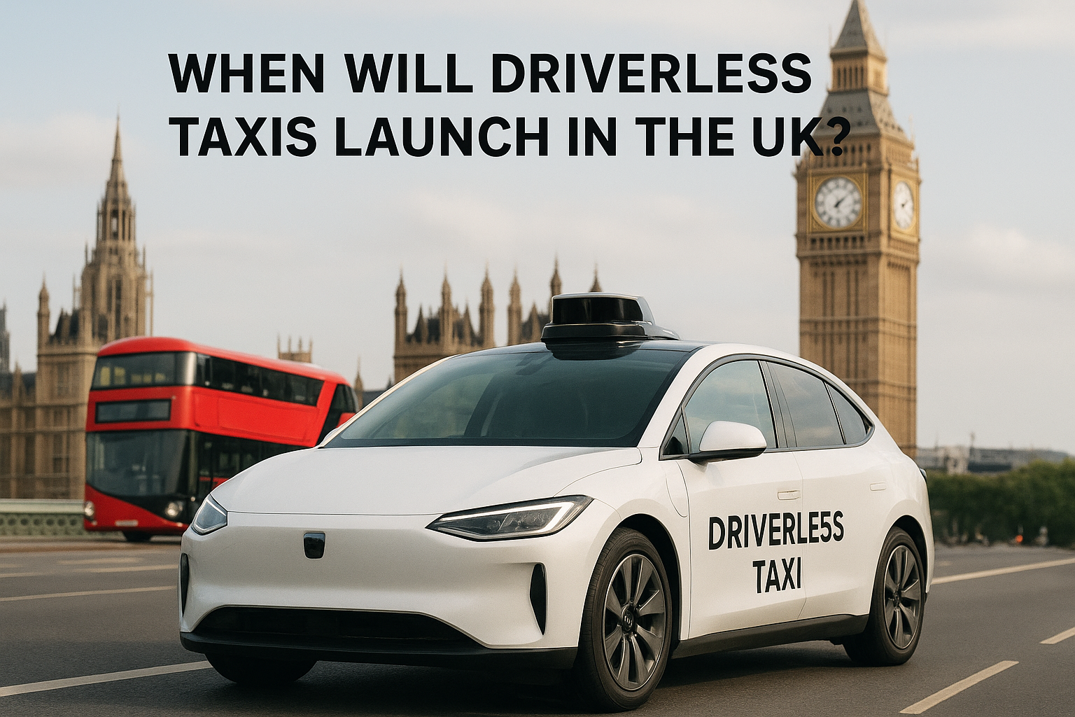 When Will Driverless Taxis Launch in the UK?